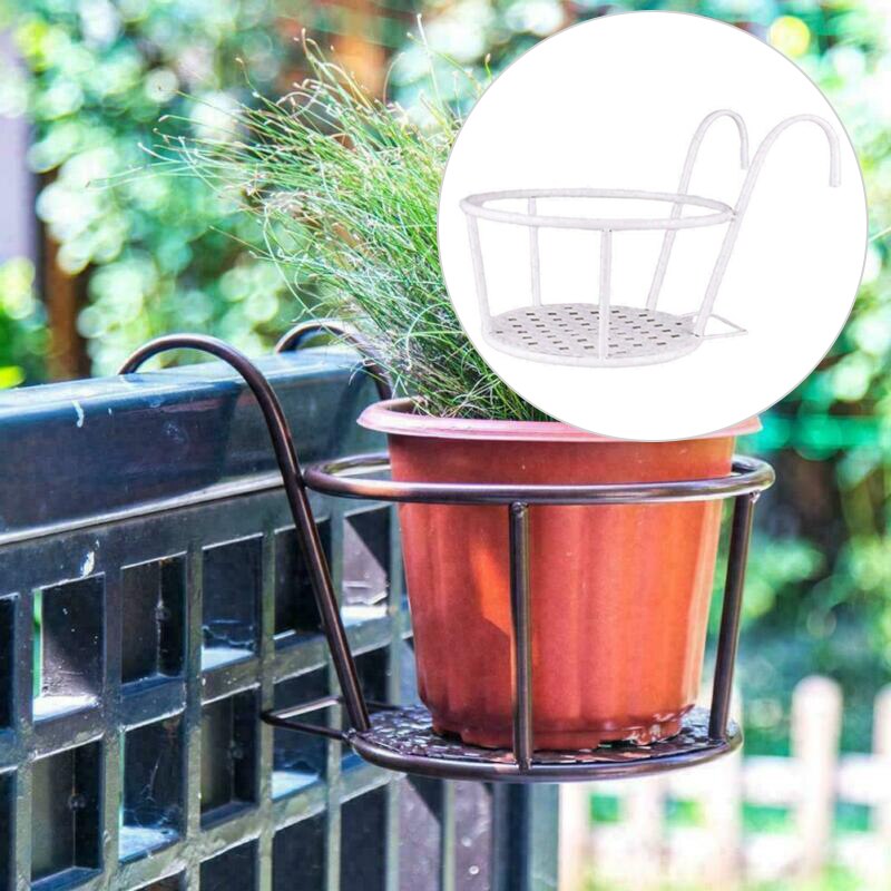 Balcony Hanging Window Basket Railing Holder Rack ... – Grandado