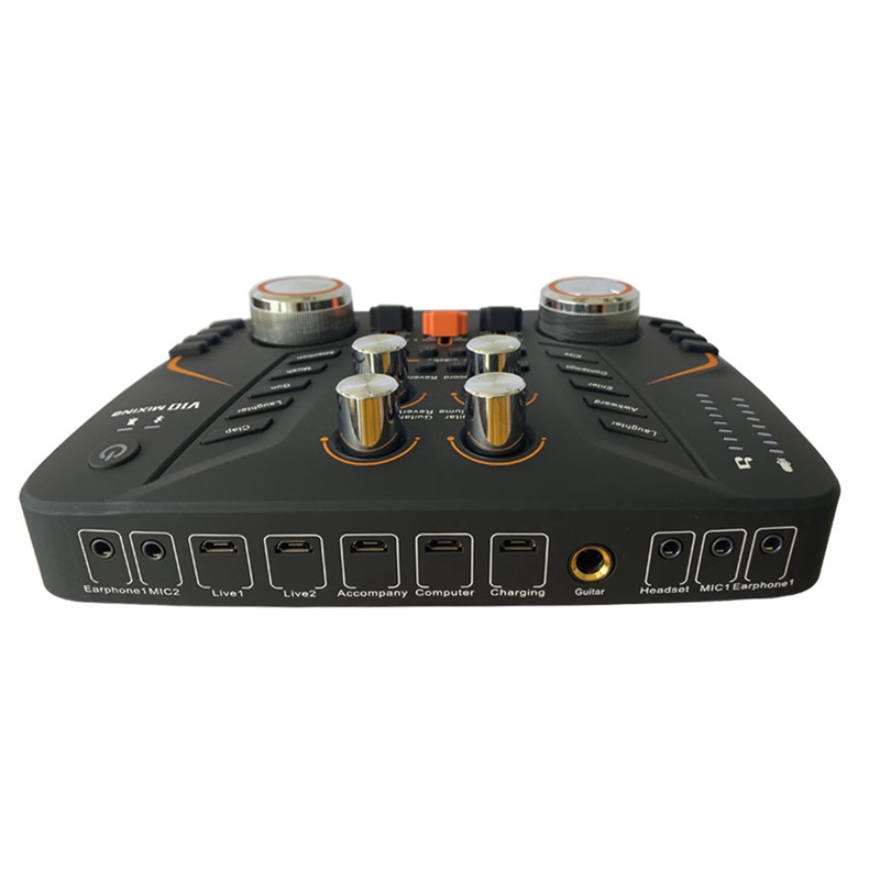 V10 Sound Card, Live Sound Card Microphone Audio I... – Grandado