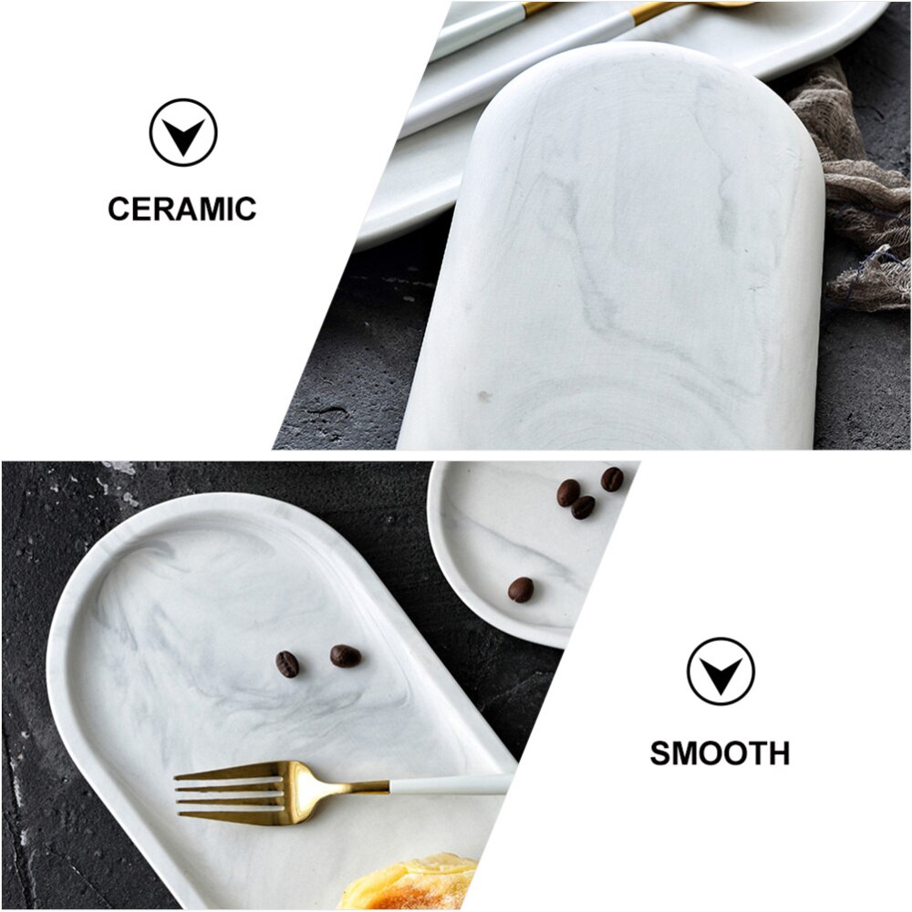 1pc Snack Plate Food Tray Simple Food Place Tray F... – Grandado