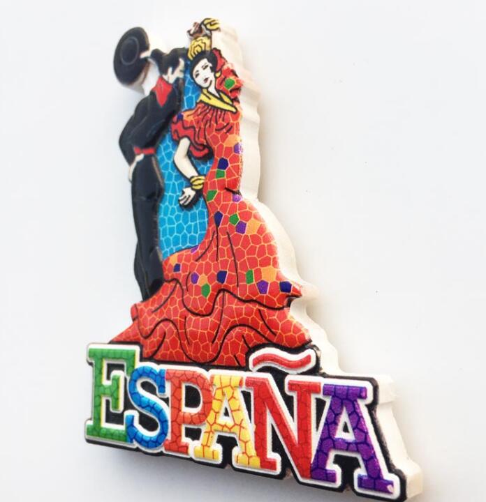 Spanish flamenco Fridge Magnet Souvenir Decor – Grandado