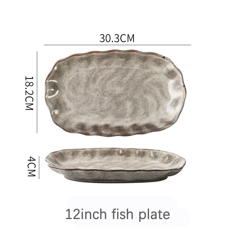 Ceramic Dinner Plates Dishes Ceramic Cake Food Pla... – Vicedeal