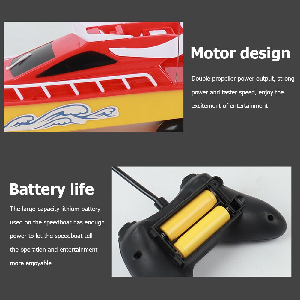 Outdoor Mini Submarine Ship Remote Control RC Spee... – Grandado