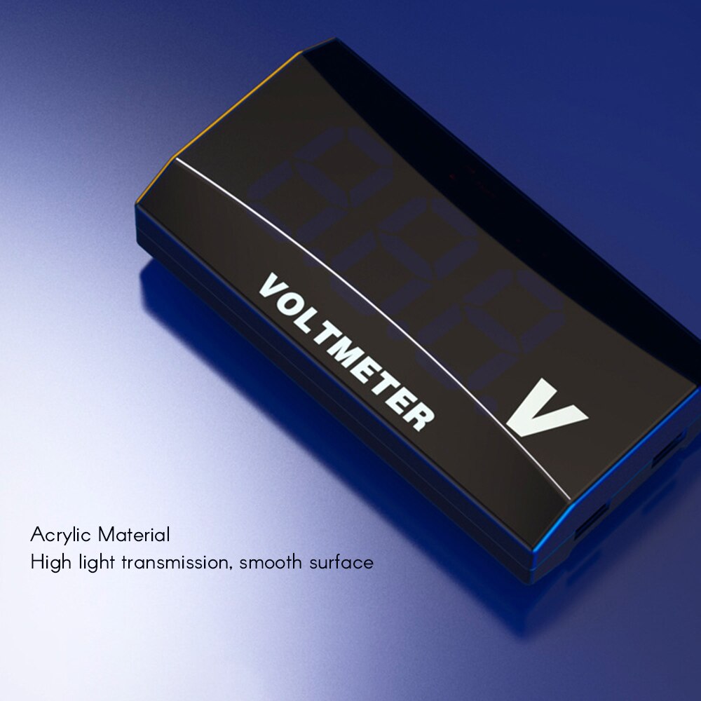 Universal Motorcycle DC10-150V Digital Voltmeter L... – Vicedeal