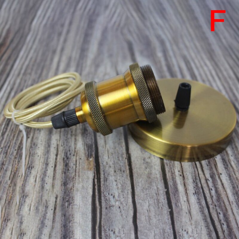 1PC E27 Vintage Lamp Ceiling Light Fitting Pendant... – Grandado