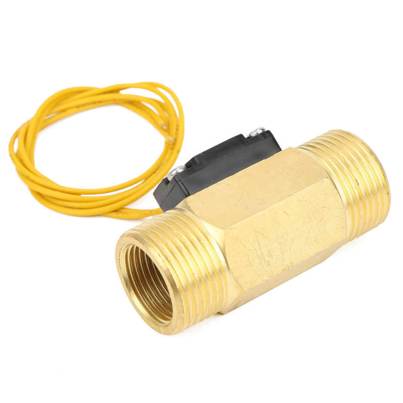 YF-C02 Water Flowmeter Sensor Schakelaar Messing H... – Vicedeal