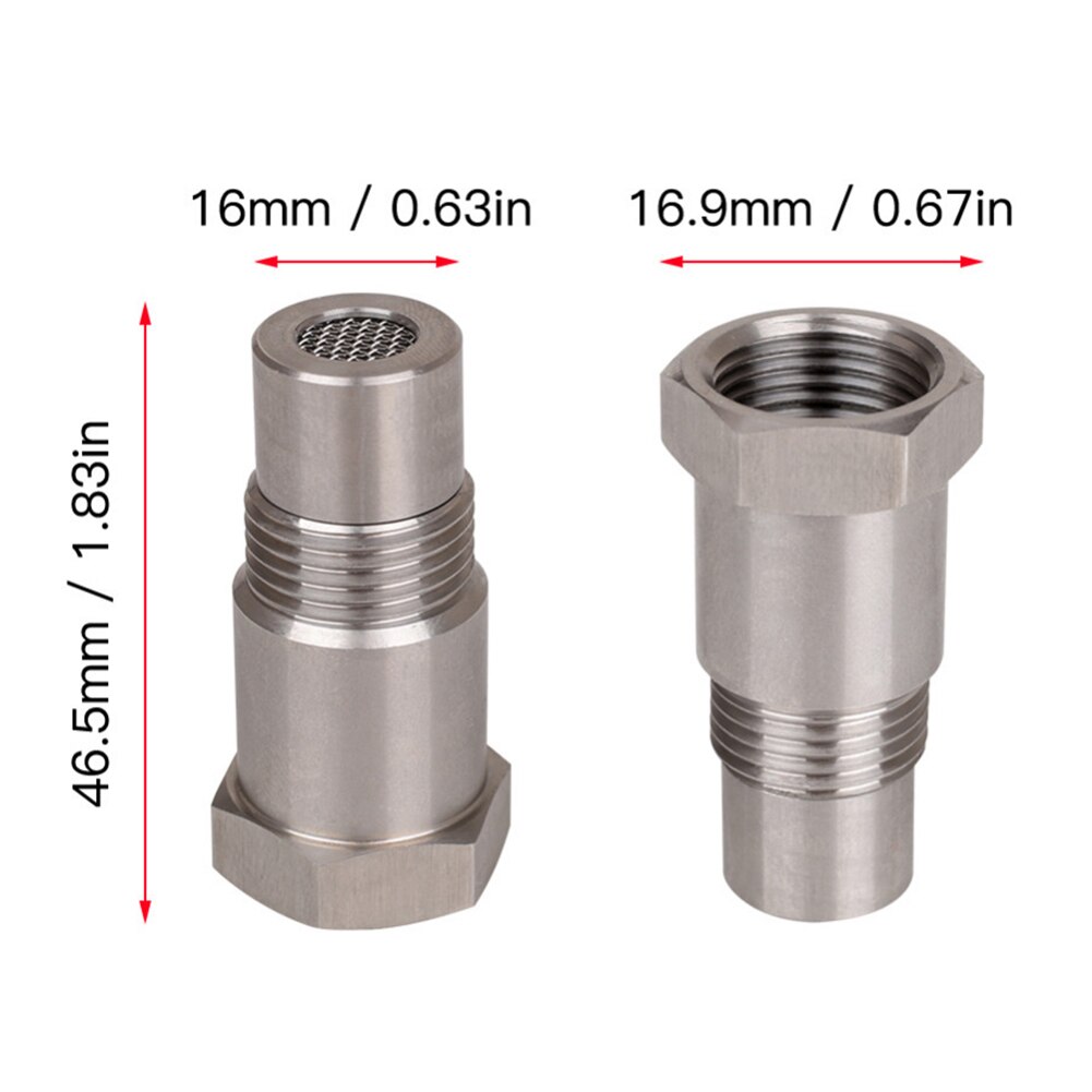 M18x1.5 Zuurstof O2 Sensor Adapter Rechte Draad Me... – Grandado