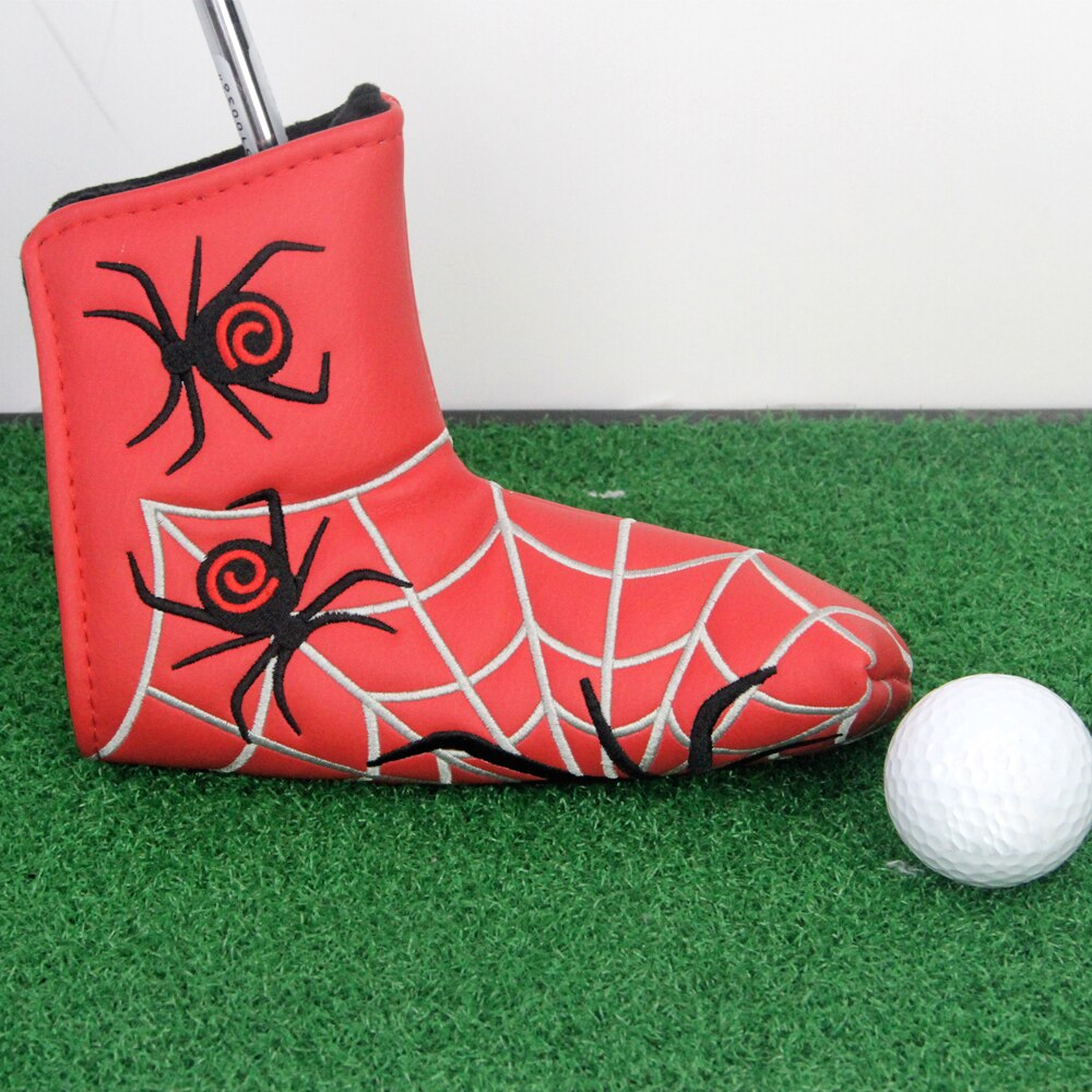 1 stk golf blade putter cover broderi spider golf ... – Vicedeal