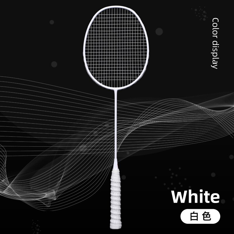 Ultralight 5U Badminton Racket Carbon Fiber Badmin... – Grandado