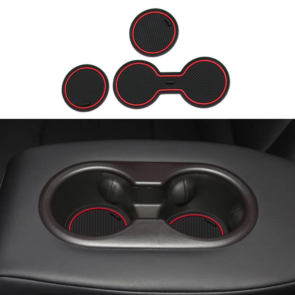 Adeeing 7pcs Gate Slot Pad Door Groove Mat Black/R... – Grandado