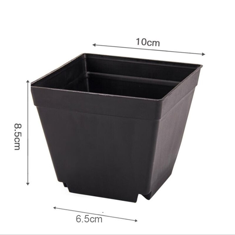 7cm 10cm Mini Flower Pots Planters grow pot Plasti... – Grandado