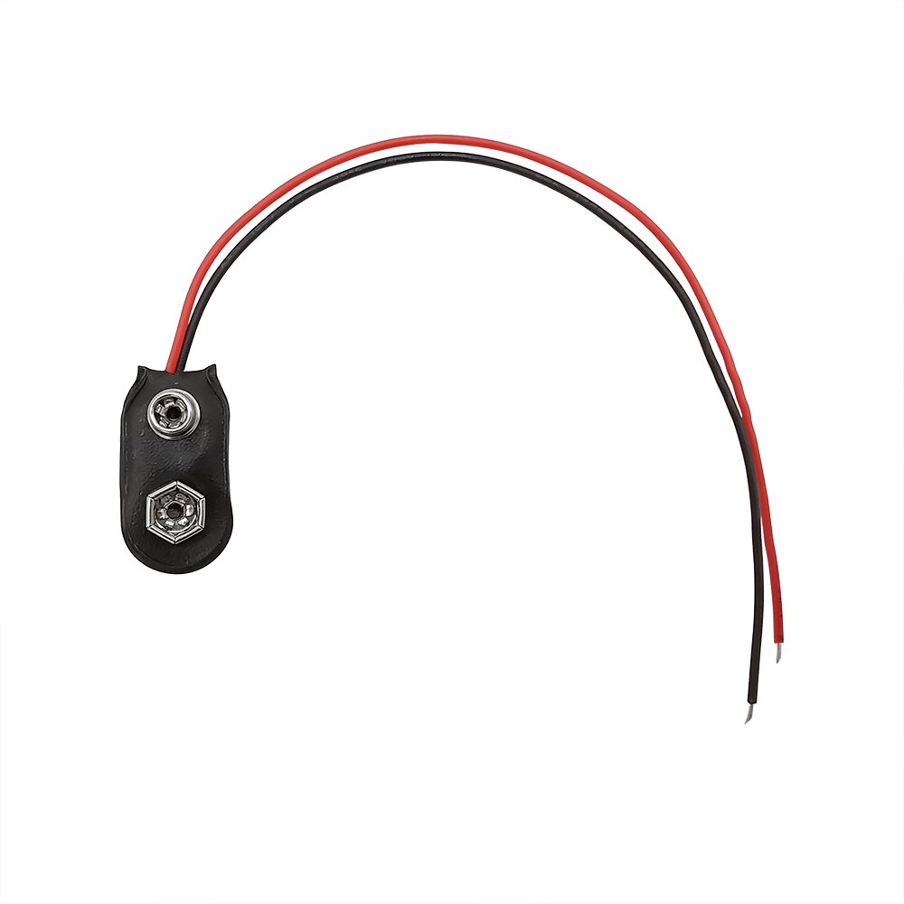 5/10 Stuks 9V Batterij Clips Connector Draad Gelei... – Vicedeal