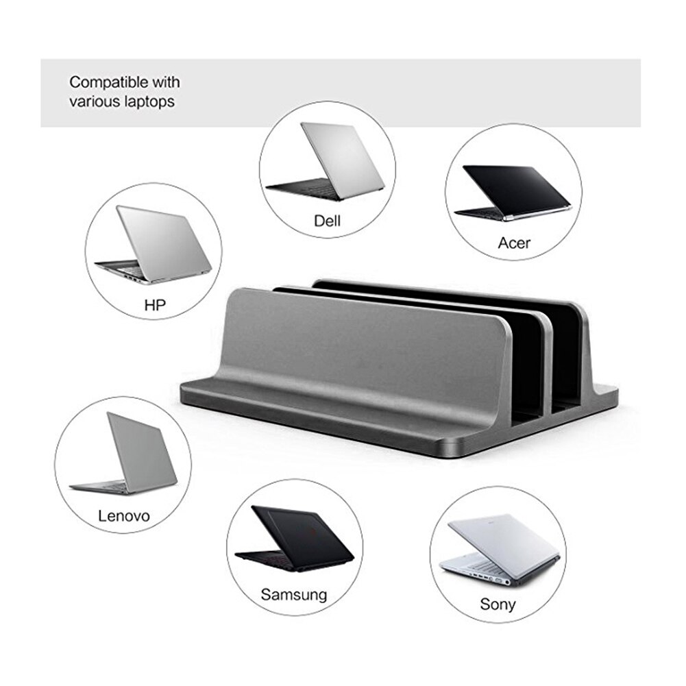 Verticale Laptop Stand Beugel Aluminium Tablet Not... – Grandado