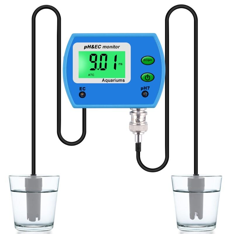 Mini Multifunction pH / EC BS 2 in 1 Water Tester ... – Grandado