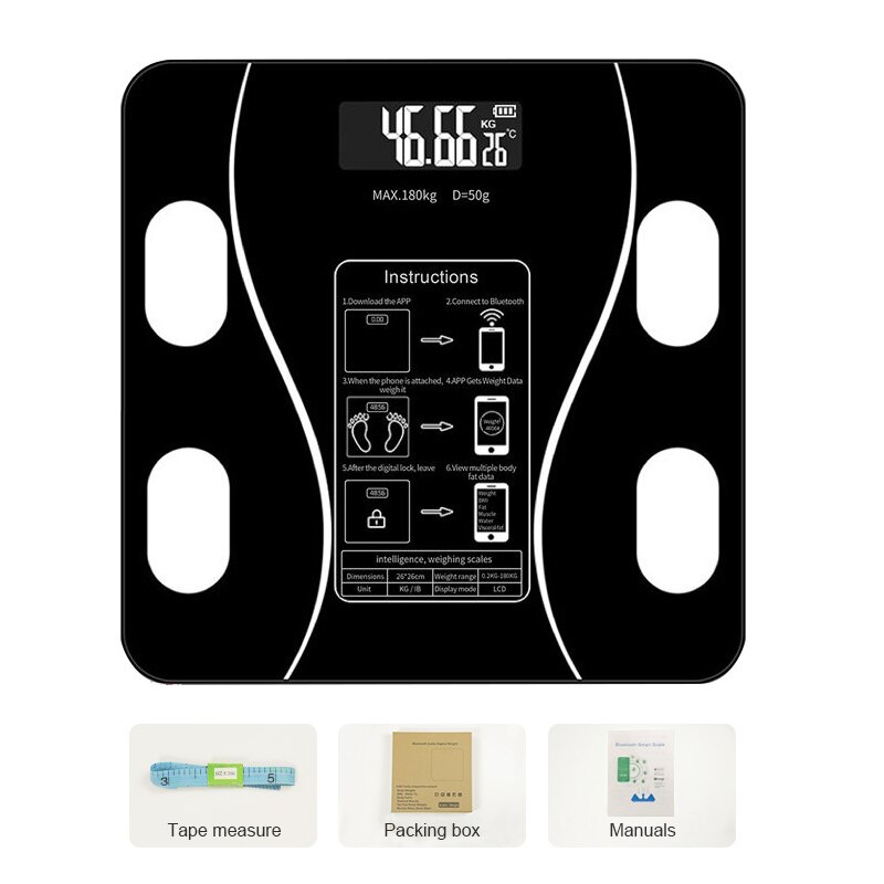 Smart Body Fat Scale Balance Electronic Scale Weig... – Vicedeal