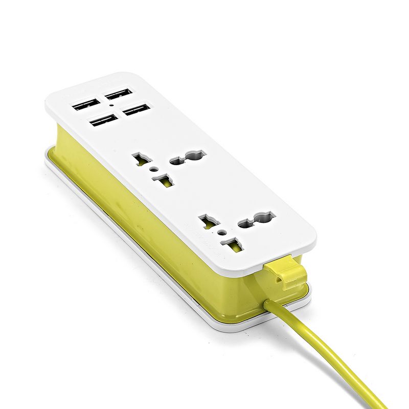 US Plug Extension Socket EU US Portable Travel Pow... – Grandado