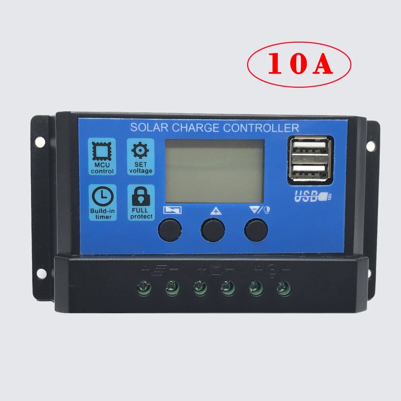 Solar Mppt 10A Solar Pwm Charger Controller Dual U... – Vicedeal