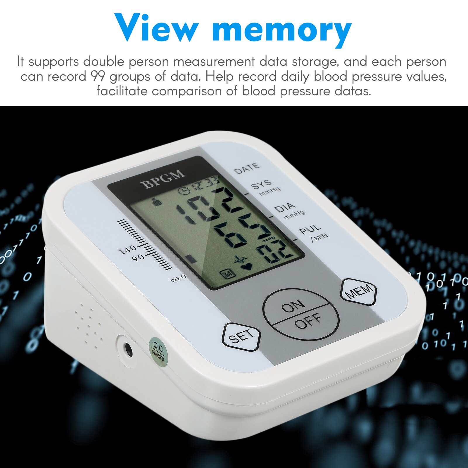 Health Arm Automatic Blood Pressure Monitor BP Sph... – Vicedeal