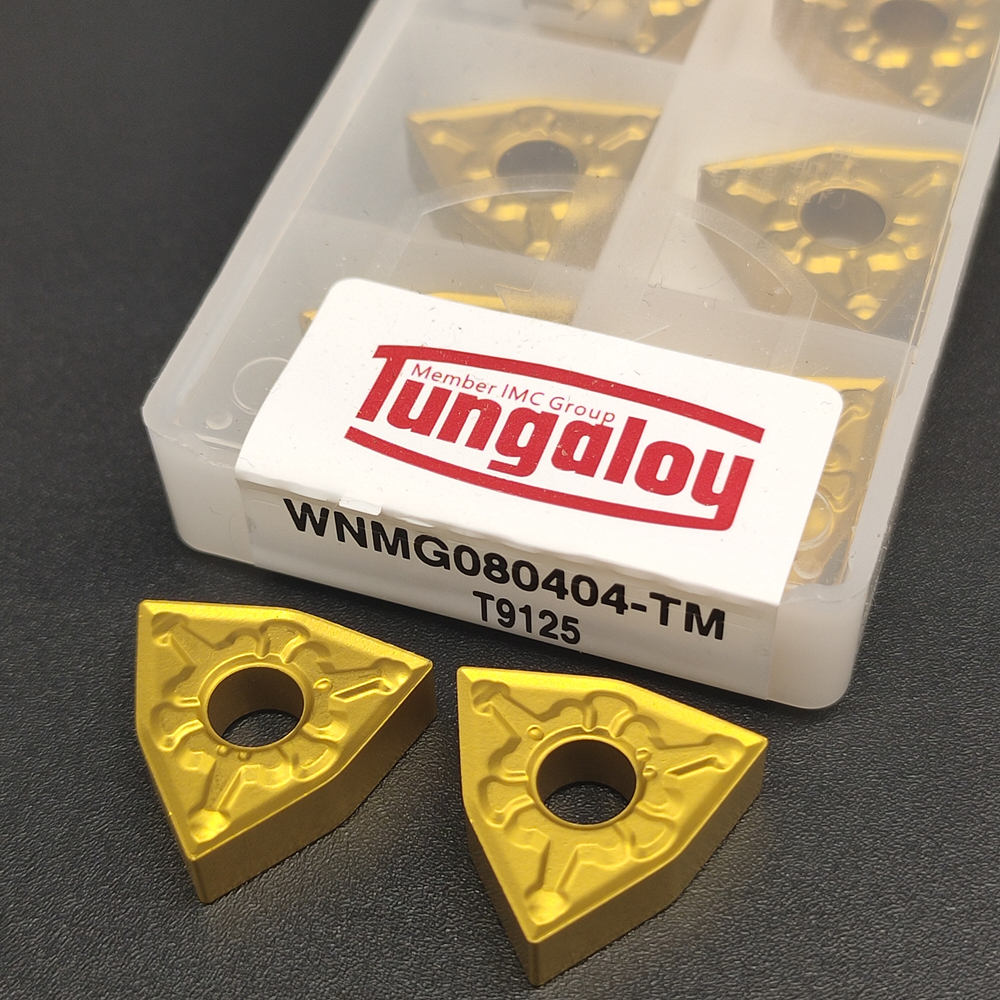 Tungaloy WNMG080404 WNMG080408 TM T9125 carbide in... – Vicedeal