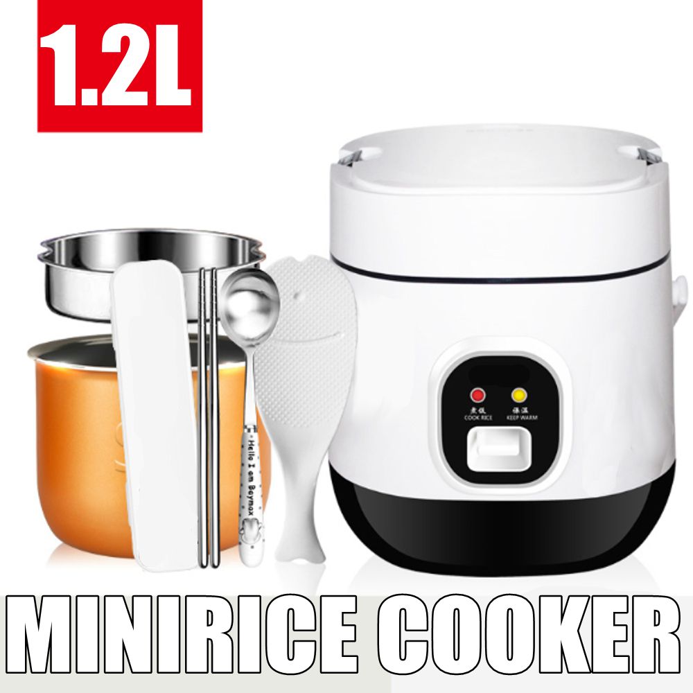 1.2L 350W 220V Mini Electric Rice Cooker Multifunc... – Vicedeal