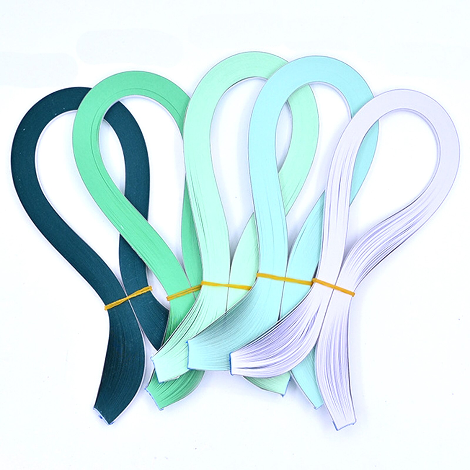 54 Cm Lengte 5 Mm Quilling Papier Strips Green Min... – Grandado