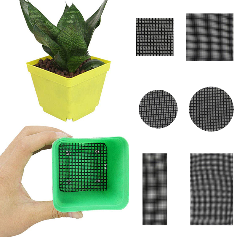 10pcs 5pcs Flower Pot Hole Mesh Pad for Succulents... – Grandado