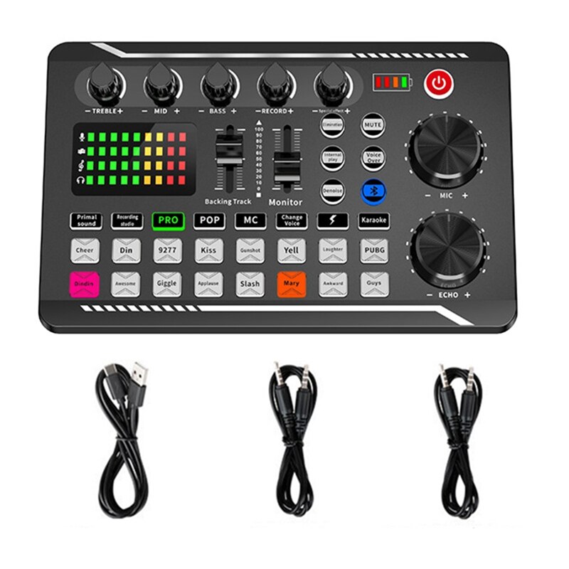 Volume Control Audio Mixer Live Sound Card Noise C... – Grandado