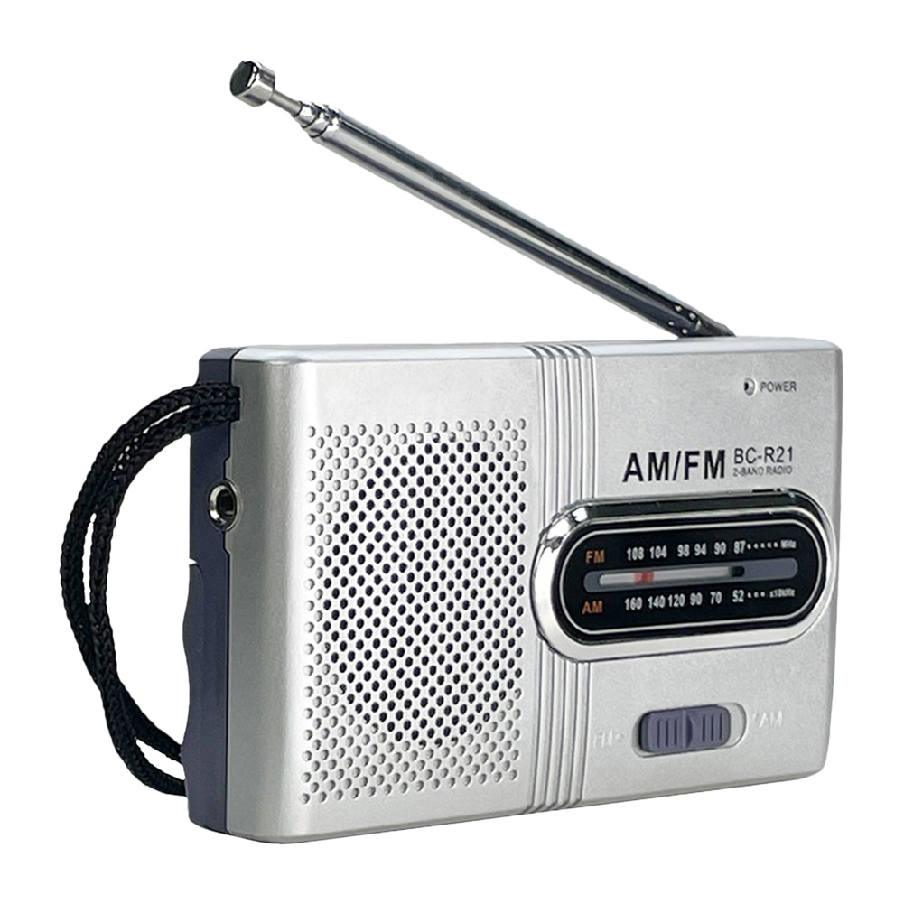 Portable Mini Radio Built-in Speaker Retro World R... – Grandado
