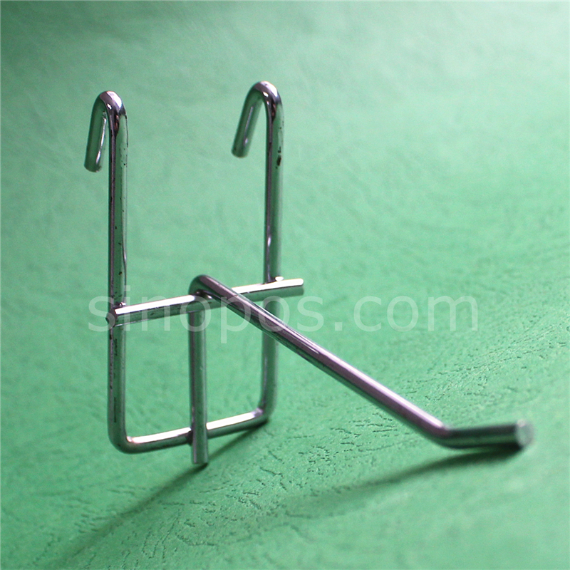 Draad Gridwall Haken Single Prong, stalen rechte h... – Grandado