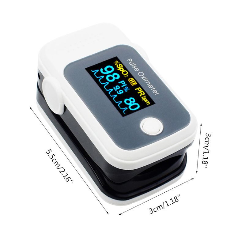 Portable SpO2 Finger Clip Pulse Oximeter Fingertip... – Vicedeal