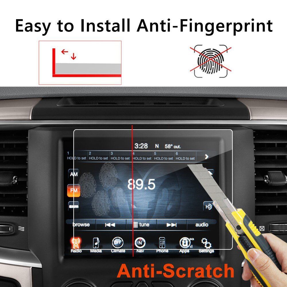 Dodge Ram 1500 2500 3500 Scratch Proof Tempered Gl... – Grandado