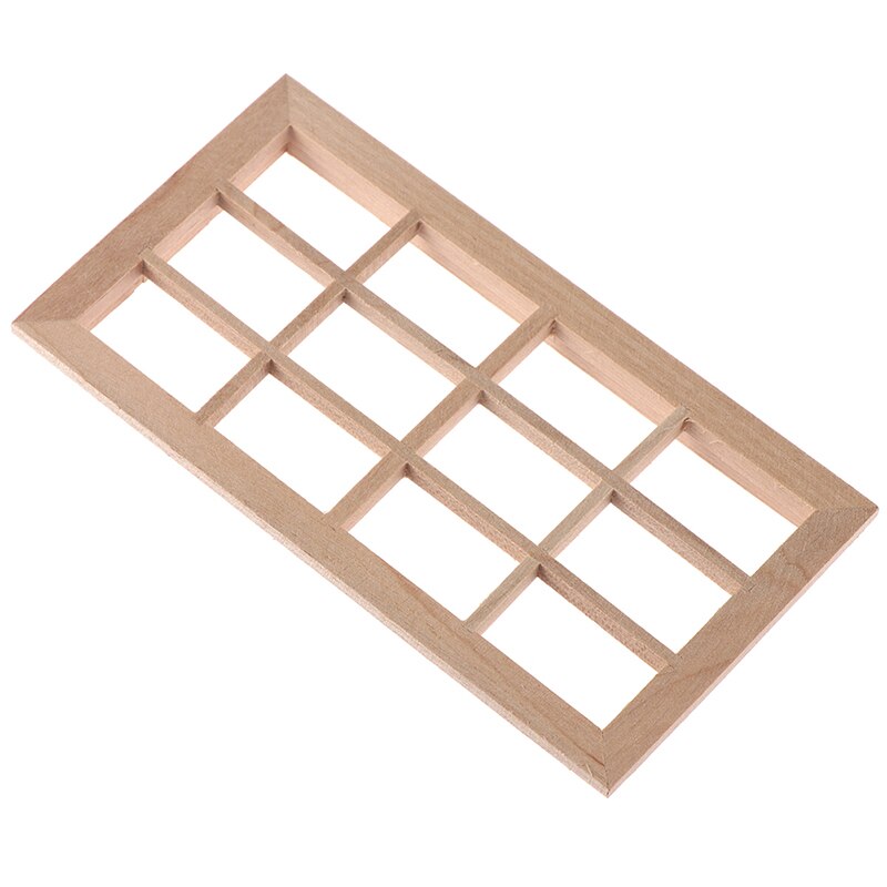1:12 Dollhouse Wooden Window Frame Miniature Doll ... – Vicedeal