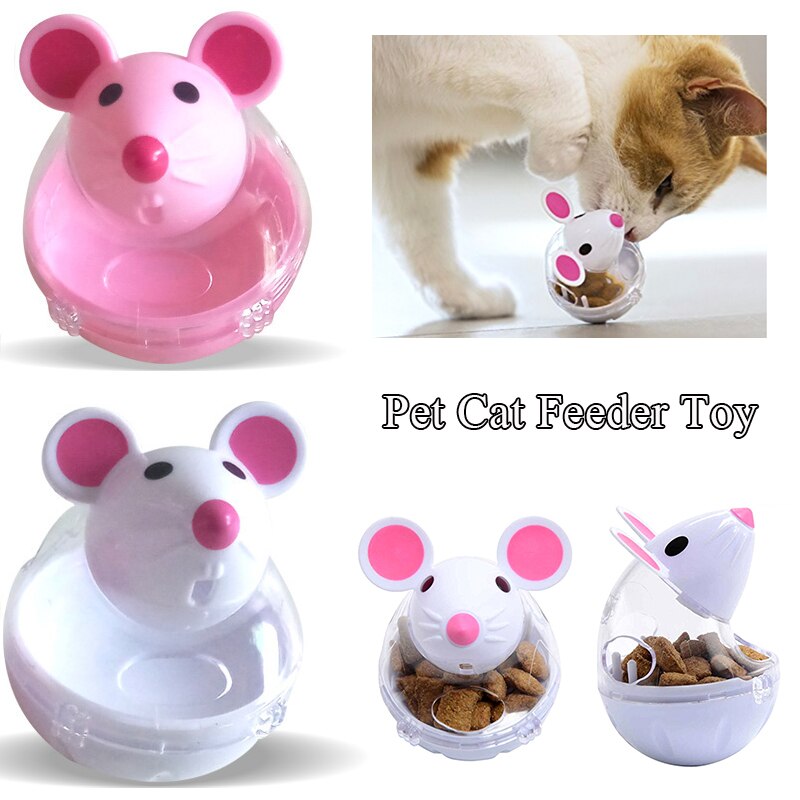 Pet Cat Feeder Toy Imitate Mice Shape Funny Intera... – Grandado