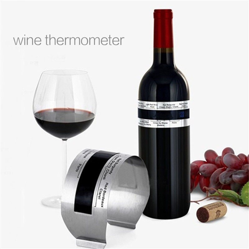 Stainless Steel LCD Red Wine Thermometer Meter 4-2... – Vicedeal