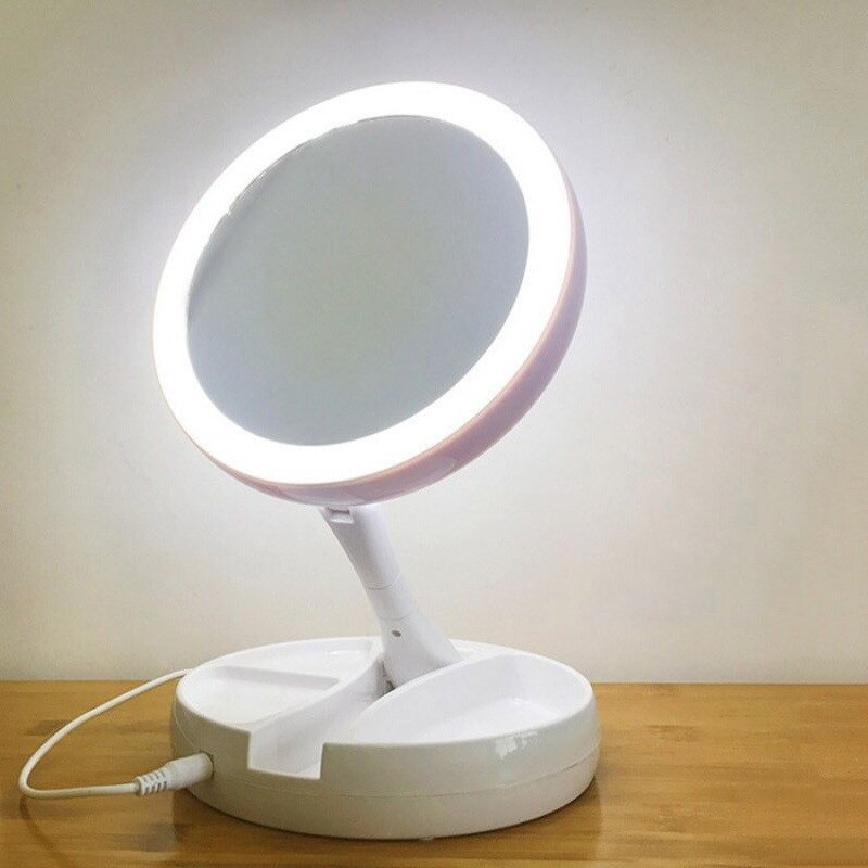 LED Makeup Mirror M137 Makeup Mirror with Storage ... – Grandado