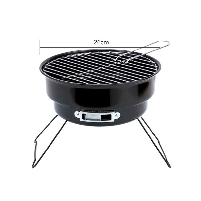 Foldable Ice Pack Stove Round Barbecue Grill Charc... – Vicedeal