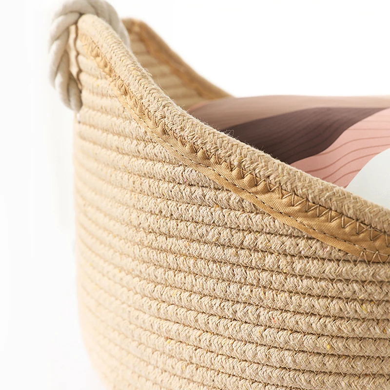 Handcrafted Rattan Cat Bed Puppy Kennel Woven Summ... – Grandado
