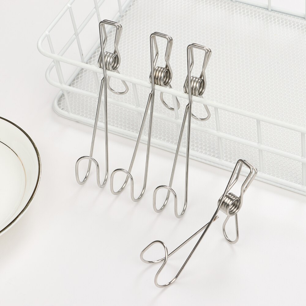 1PC Metal Clips Stainless Steel Clip With Hooks Co... – Grandado