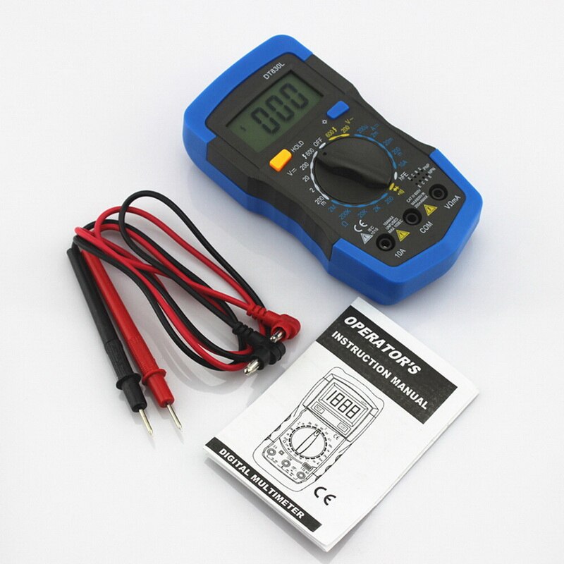 Junejour Tragbare Digital-Multimeter Tester Ampere... – Vicedeal