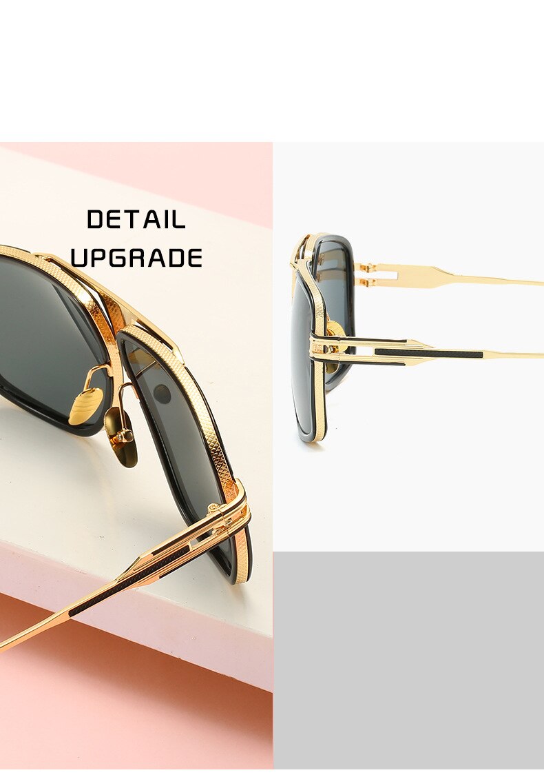 Classic Luxury Men Sunglasses Glamour Brand Sun Gl Grandado 1335