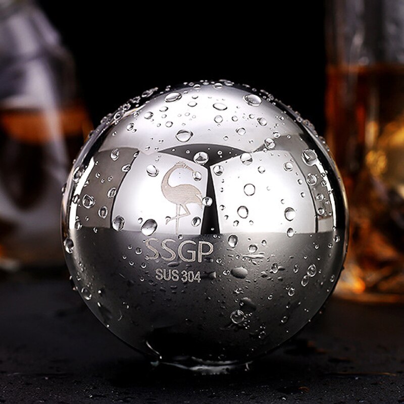 304 Stainless Steel Ice Cube Beer Tool Metal Ice G... – Grandado
