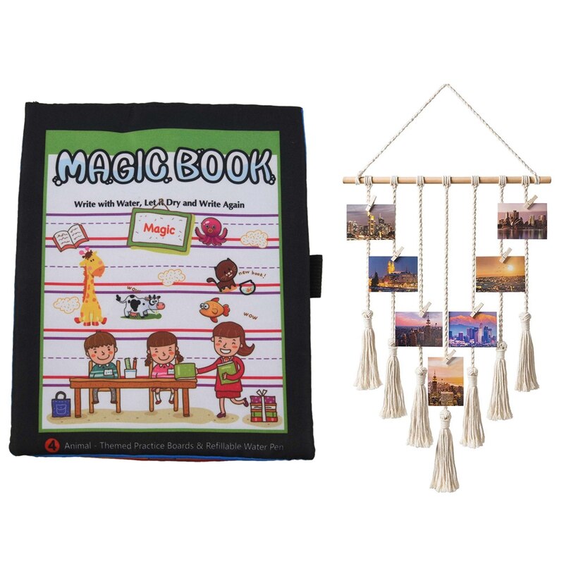 Magic Water Drawing Book, Coloring Book Doodle Mag... – Grandado