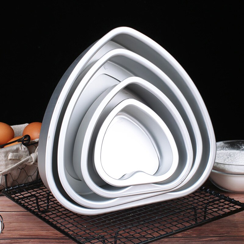 3/ 6/ 8 inches Heart Shaped Cake Pan Wedding Birth... – Grandado