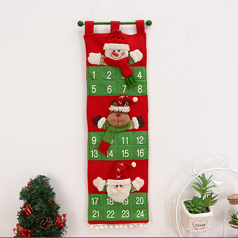 Kerst Kalender Kerstman Snowman Xmas Advent Timer ... – Grandado