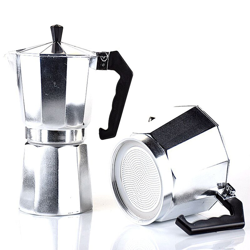 Modern and simple aluminum moka pot hand coffee po... – Vicedeal