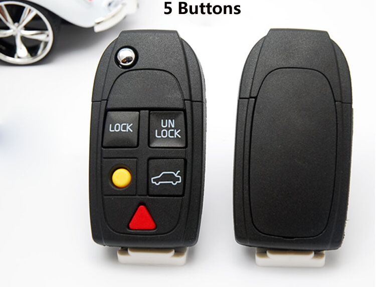 2/3/4/3+1/4+1 knappar fällbara flip key skal lock ... – Grandado