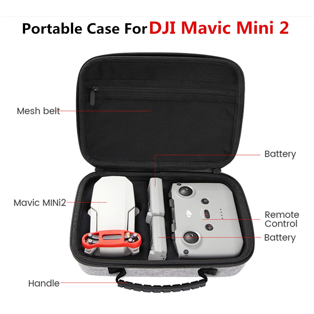 Dji Mini 2 Body Afstandsbediening Draagbare Opberg... – Grandado