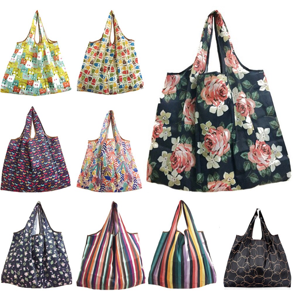 Lady Foldable Recycle Shopping Bag Eco Reusable Sh... – Vicedeal