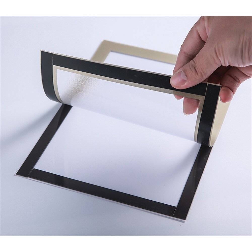 A5 Document Display Silver Gold Self-adhesive Frid... – Grandado