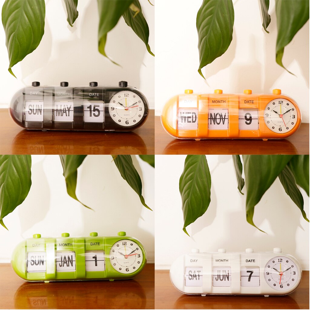 Modern Retro Digital Manual Down Stand Metal Desk ... – Vicedeal