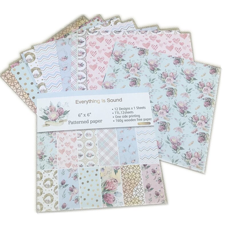 12Pcs/Lot Pink Love Retro Material Papers DIY Scra... – Vicedeal